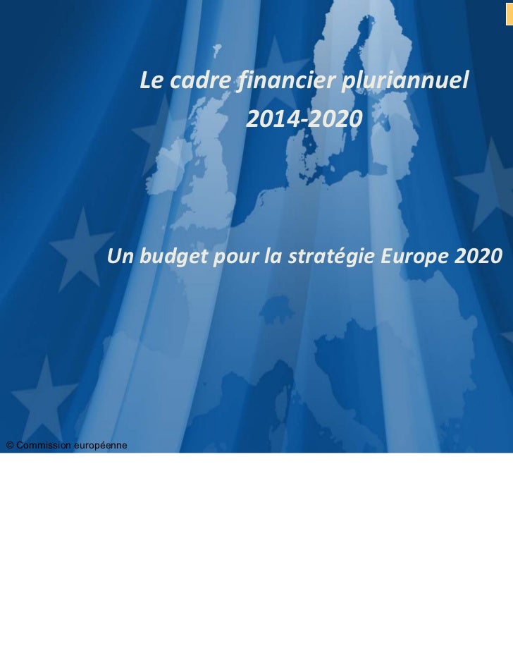 Presentation budget européen 2014-2020
