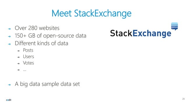 NDC Sydney - Analyzing StackExchange with Azure Data Lake | PPT NDC Sydney - Analyzing StackExchange with Azure Data Lake | PPT