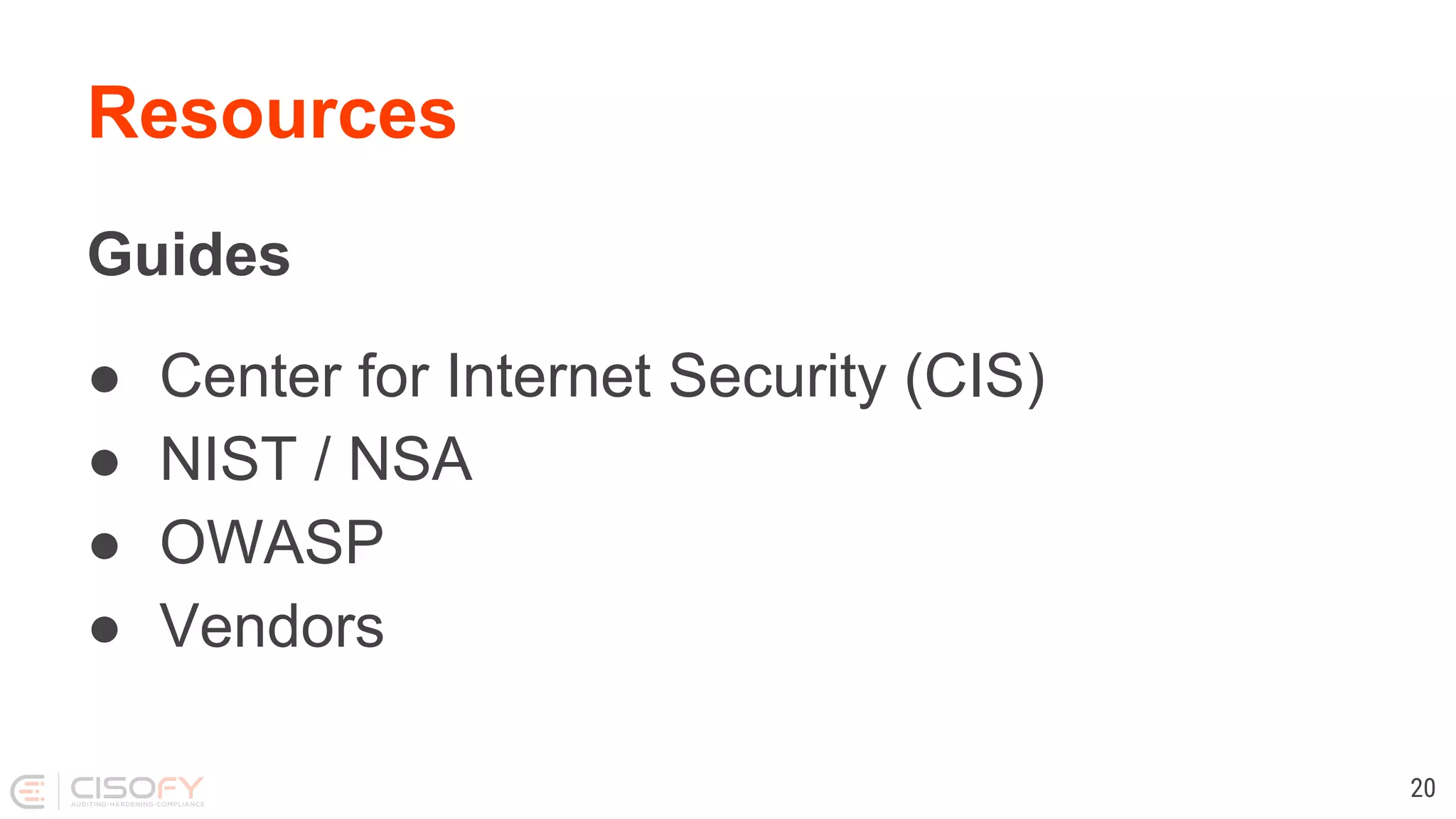 Linux Security Scanning with Lynis | PPT