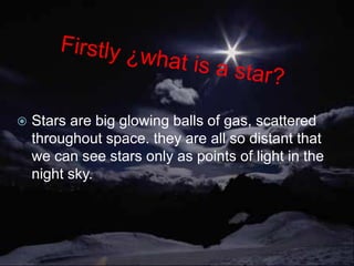 Presentation listening about stars | PPT