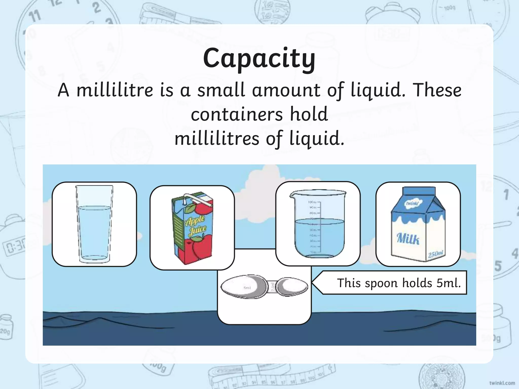 Presentation litres-and-millilitres | PPT