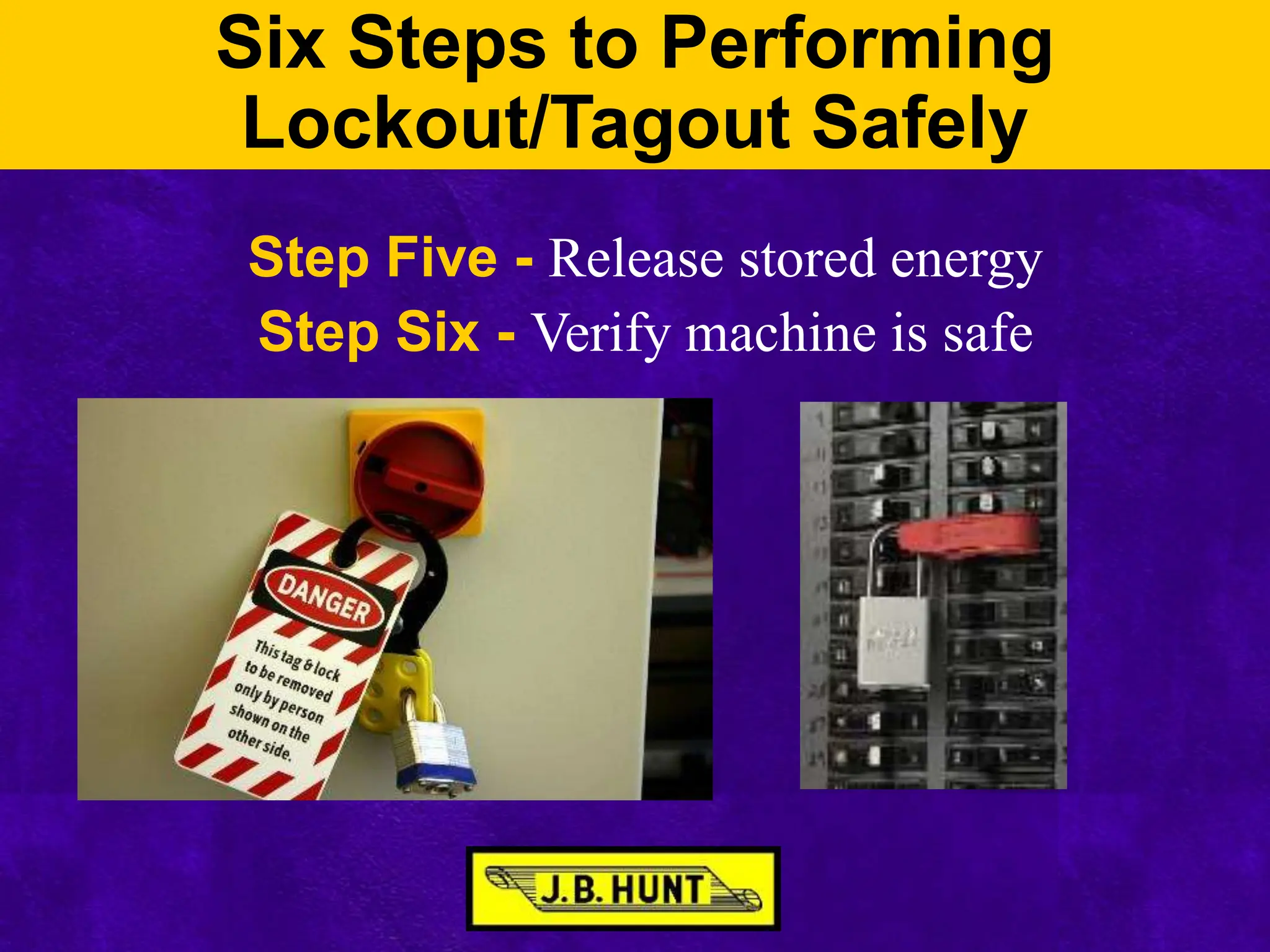 Power Point Presentation - Lockout - Tagout | PPT