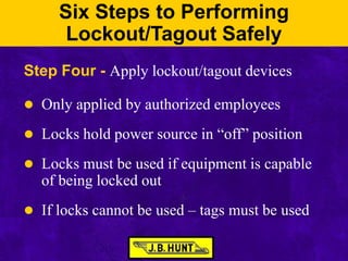 Power Point Presentation - Lockout - Tagout | PPT