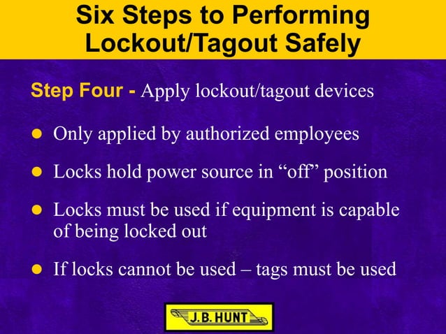 Power Point Presentation - Lockout - Tagout | PPT | Business | Business ...
