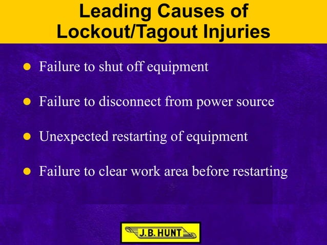 Power Point Presentation - Lockout - Tagout | PPT | Business | Business ...