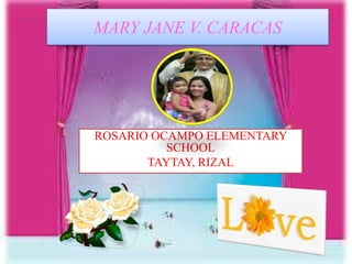 Presentation mary jane v. caracas | PPTX