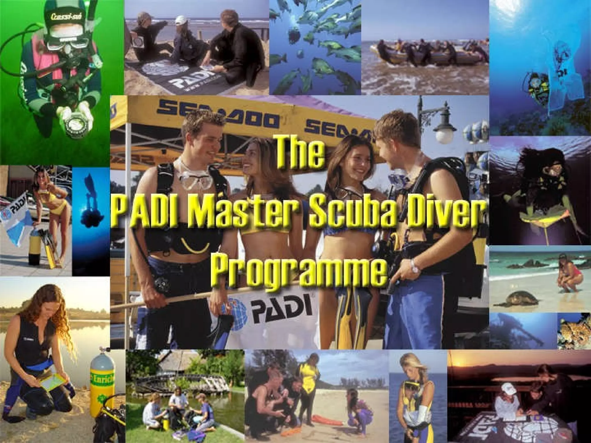 Presentation Master Scuba Diver | PPT