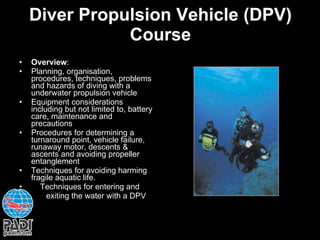 Presentation Master Scuba Diver | PPT