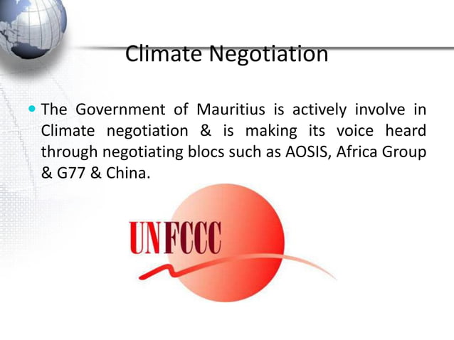 Presentation - Mauritius climate change adaptation strategies | PDF ...