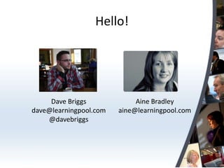 Learning Pool Presentation: Maximising the usage of your DLE forums ...