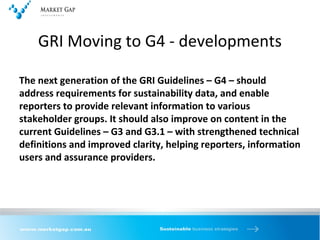 Presentation may 2014 rmit sustainability and integrated reporting | PPT