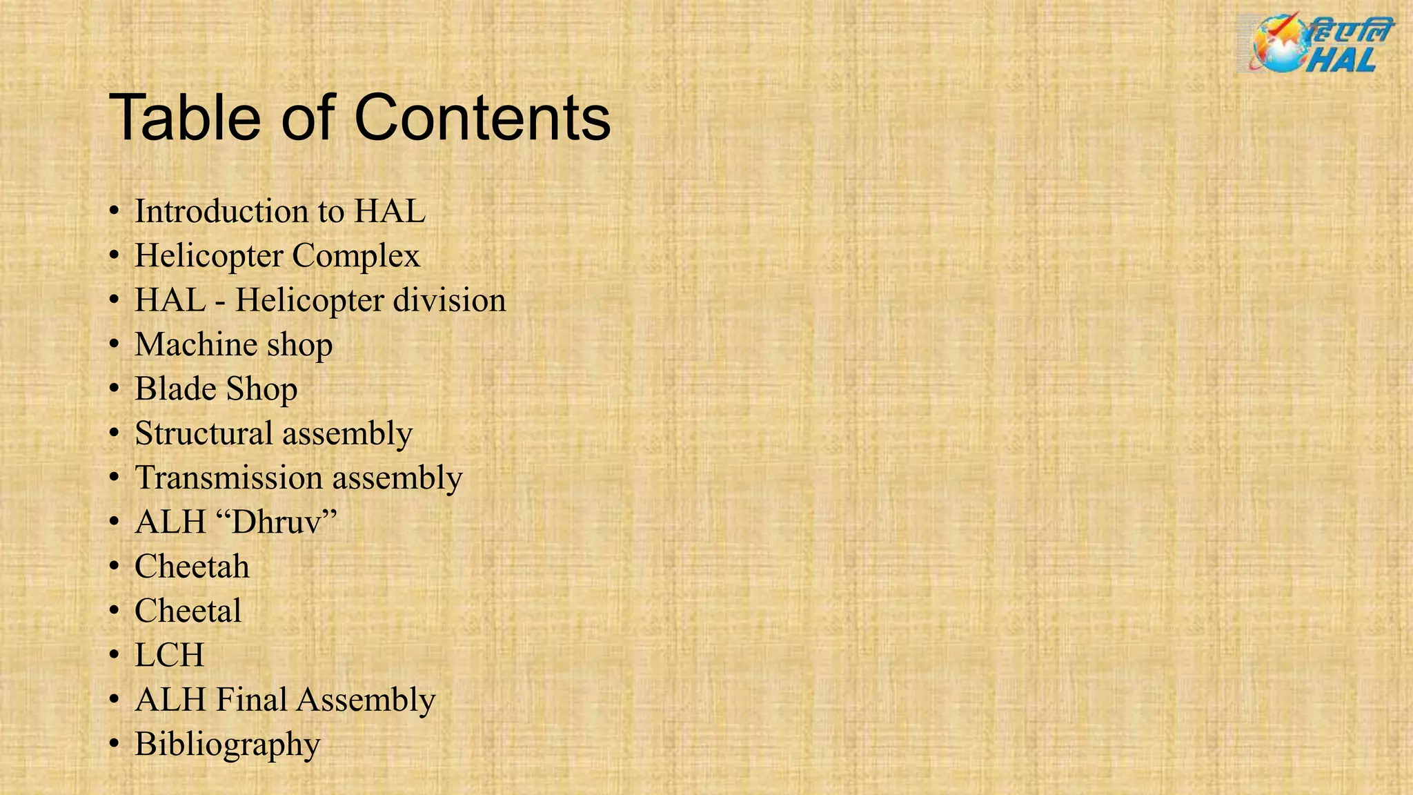 Hindustan Aeronautics Limited, Helicopter Division, Training ...