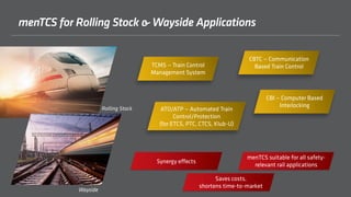menTCS - MEN Train Control System | PPT