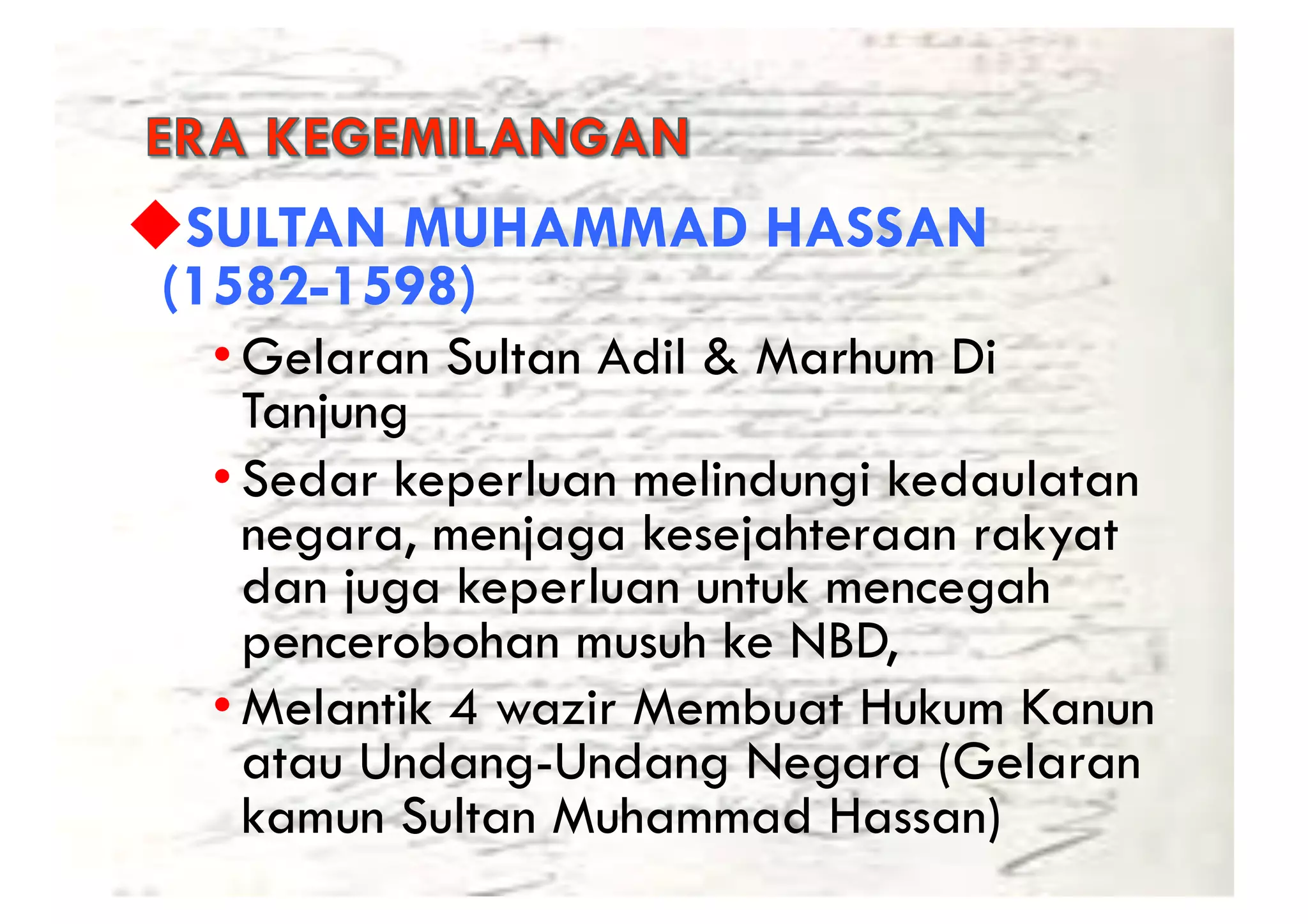 Melayu Islam Beraja: Imbasan Sejarah Brunei | PDF