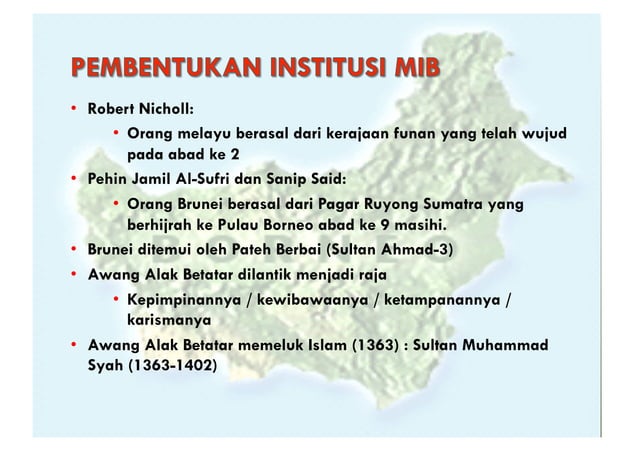 Melayu Islam Beraja: Imbasan Sejarah Brunei | PDF