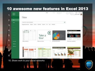 Microsoft Excel 2013 Basics course | PDF | Operating Systems | Computer ...