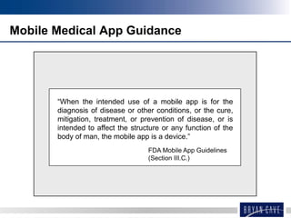 Presentation - Mobile Medical Applications Guidance for Industry and ...