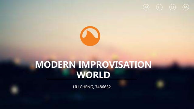 Modern Improvisation World | PPTX | Computing | Technology & Computing