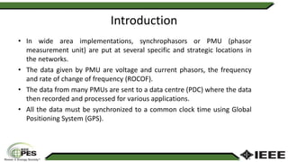 Wide Area Fault Location for Power Transmission Network using Reactance Based Method | PPTX