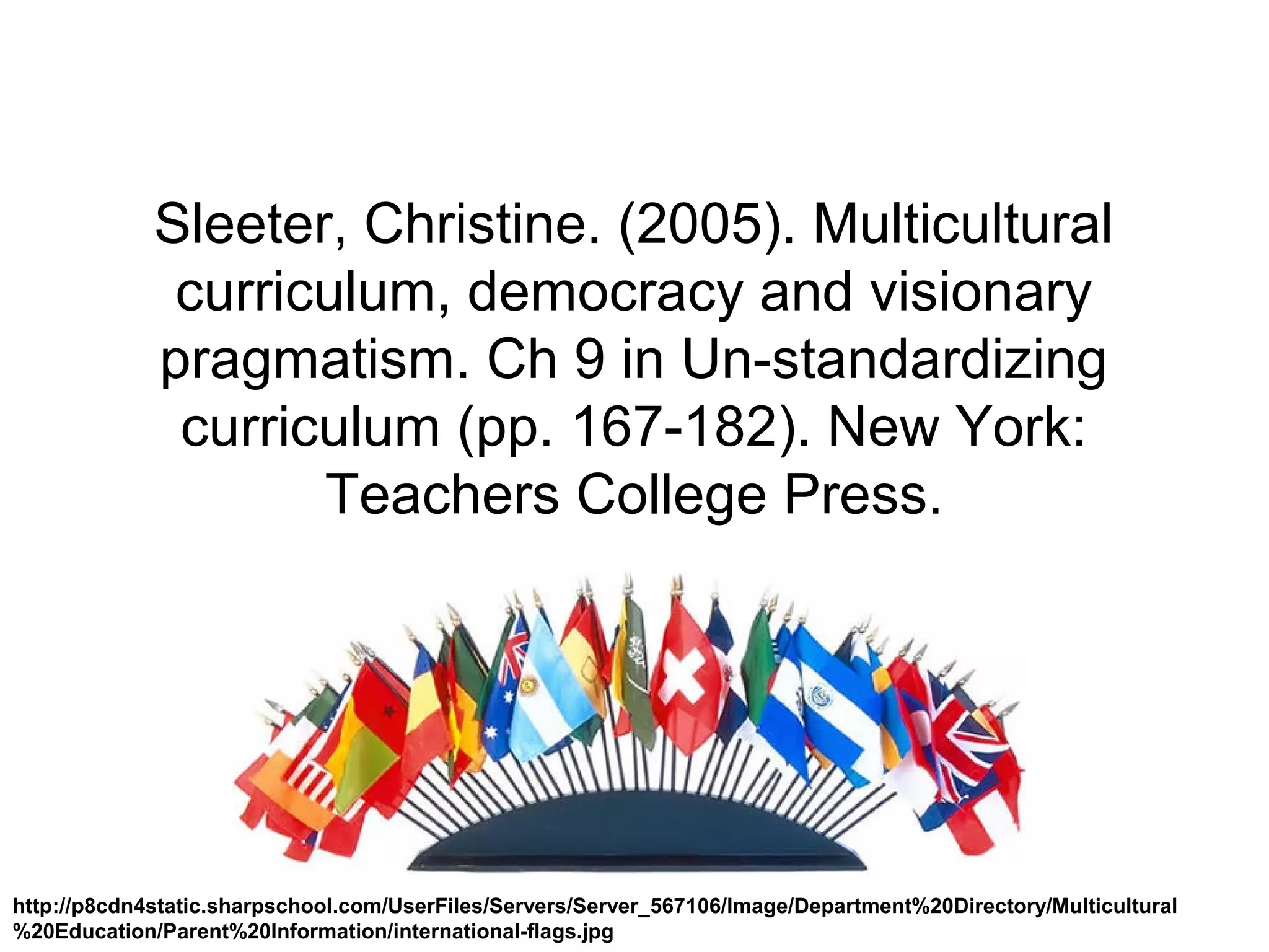 Presentation multicultural and anti-racist curriculum - jill, corlynn ...