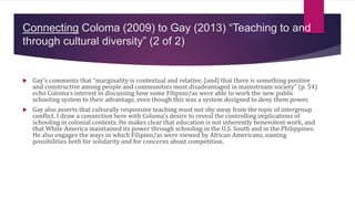 Presentation multiculturalism & anti-racism - lubna, christy, janet ...