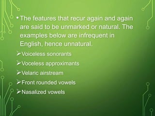 Presentation natural-classes-and-naturalness-2-3 | PPTX