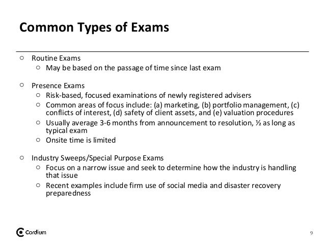The 'Never before examined initiative': Navigating the SEC Examinatio…
