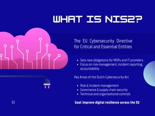 NIS2 Compliance for MSPs: Roadmap, Benefits & Cybersecurity Trends (2025 Guide) | PDF