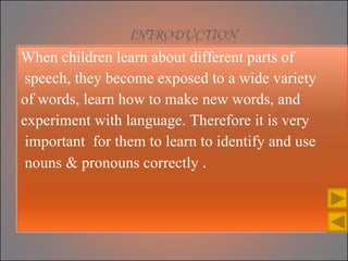 Fascinating World of Nouns | PPT