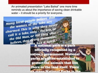 Presentation no water - no life | PDF