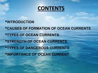 Presentation oceanography | PPT