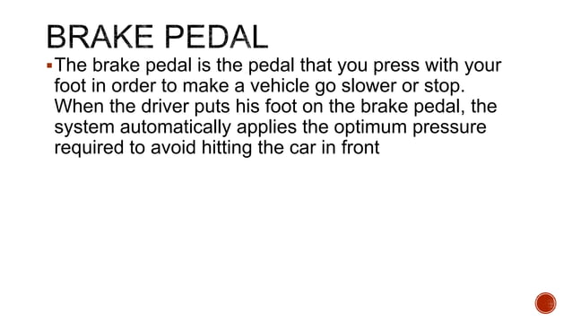 presentation-of-brake-system.pptx | Auto Parts | Automotive