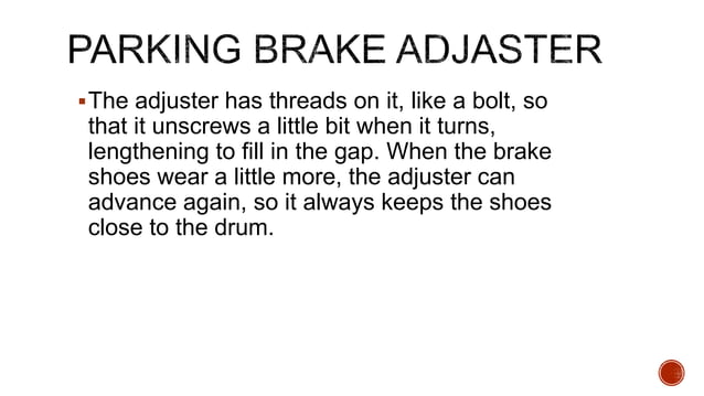 presentation-of-brake-system.pptx | Auto Parts | Automotive