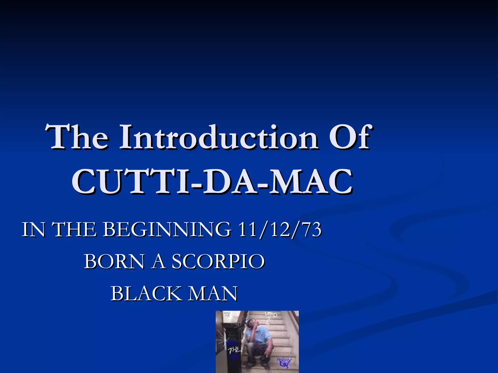 Presentation Of Cutti | PPT