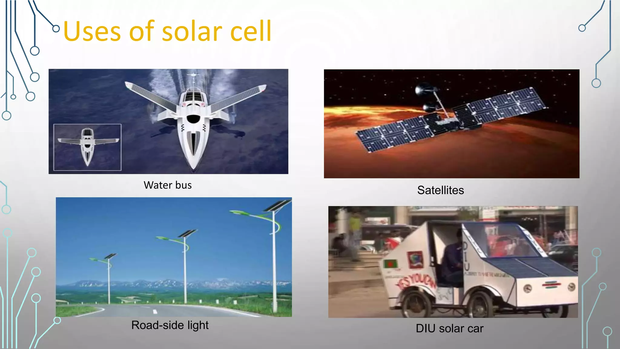 Presentation on Solar Cells | PPTX