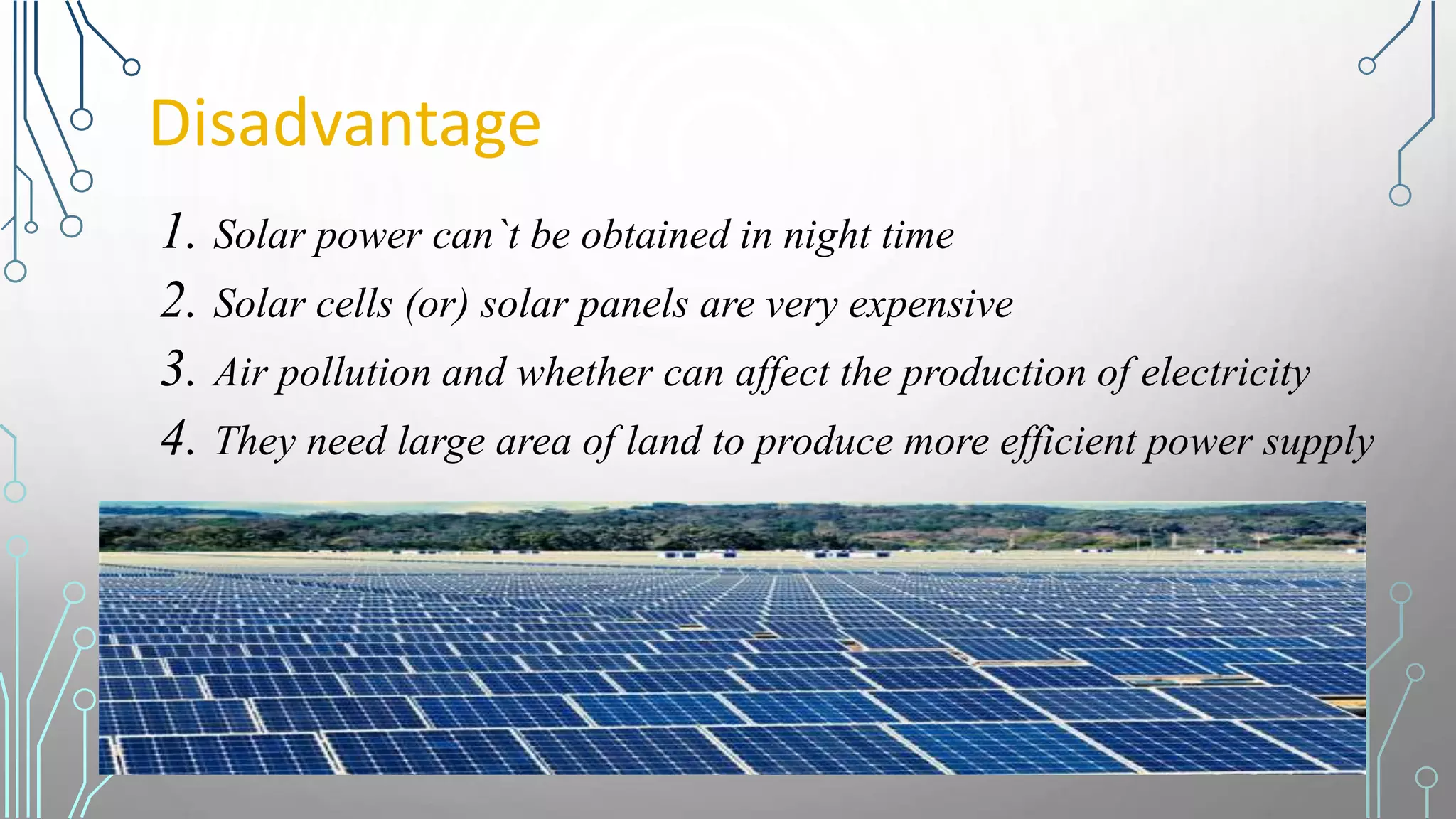 Presentation on Solar Cells | PPTX