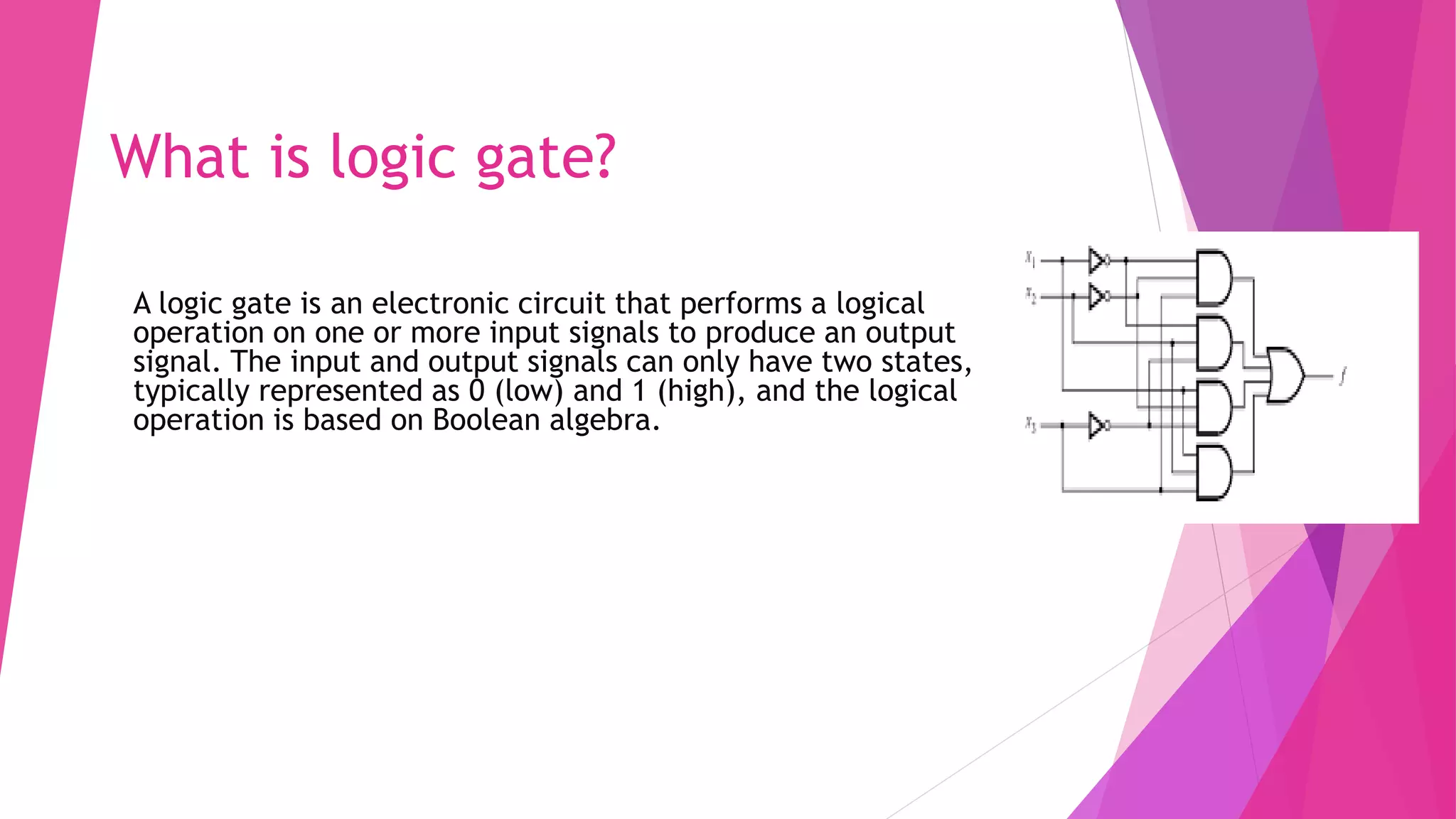 Digital Logic Gates Pptx Programming Languages Computing
