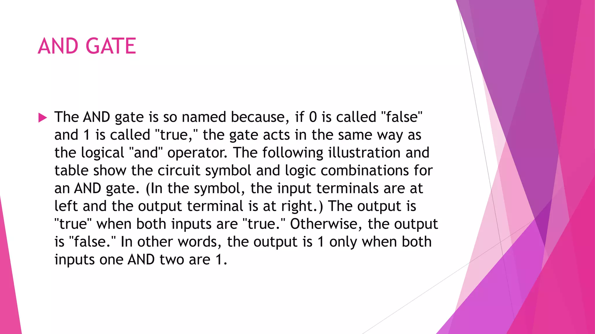 Digital Logic Gates Pptx Programming Languages Computing