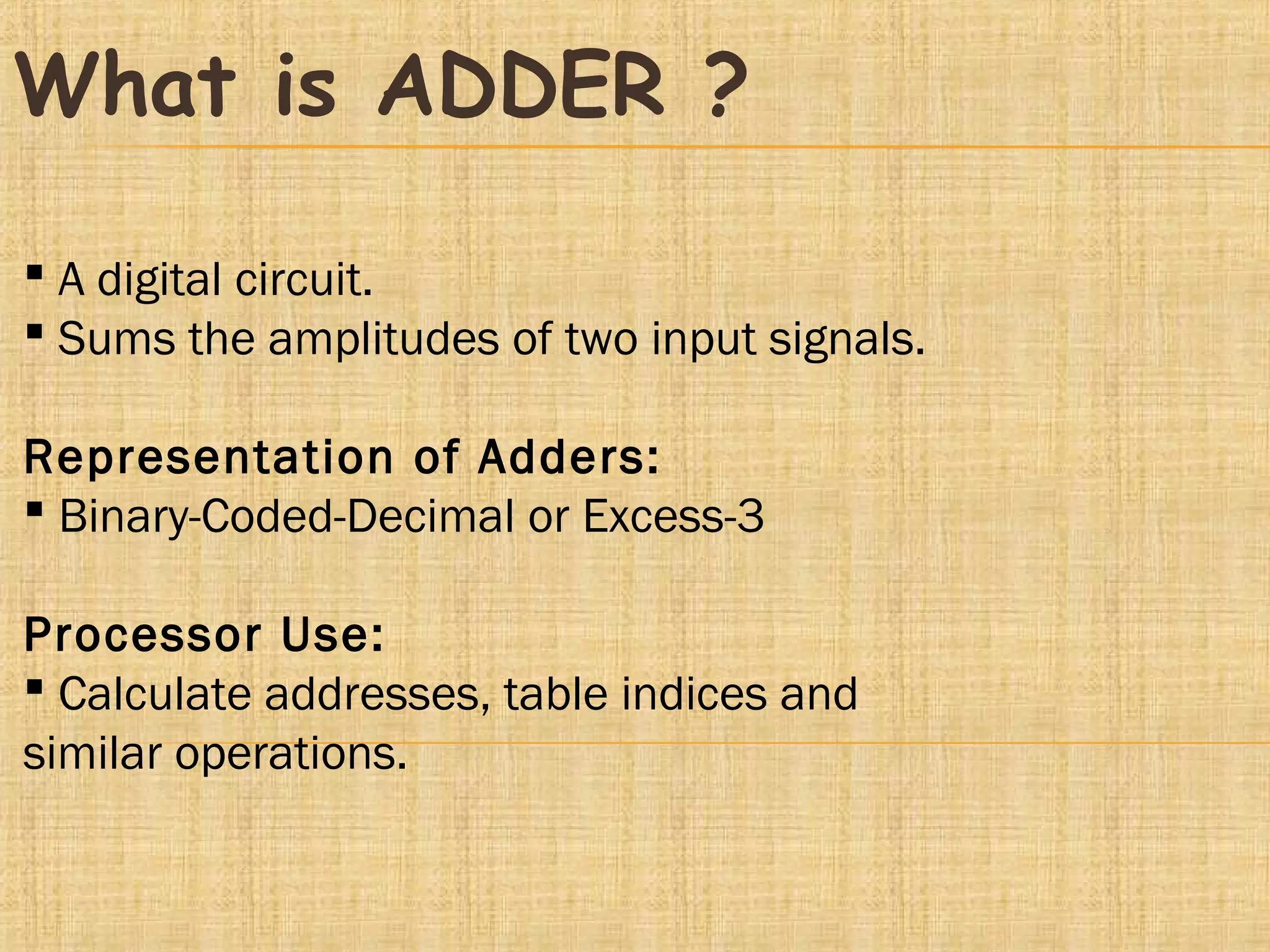 Bcd Adder Ppt Programming Languages Computing