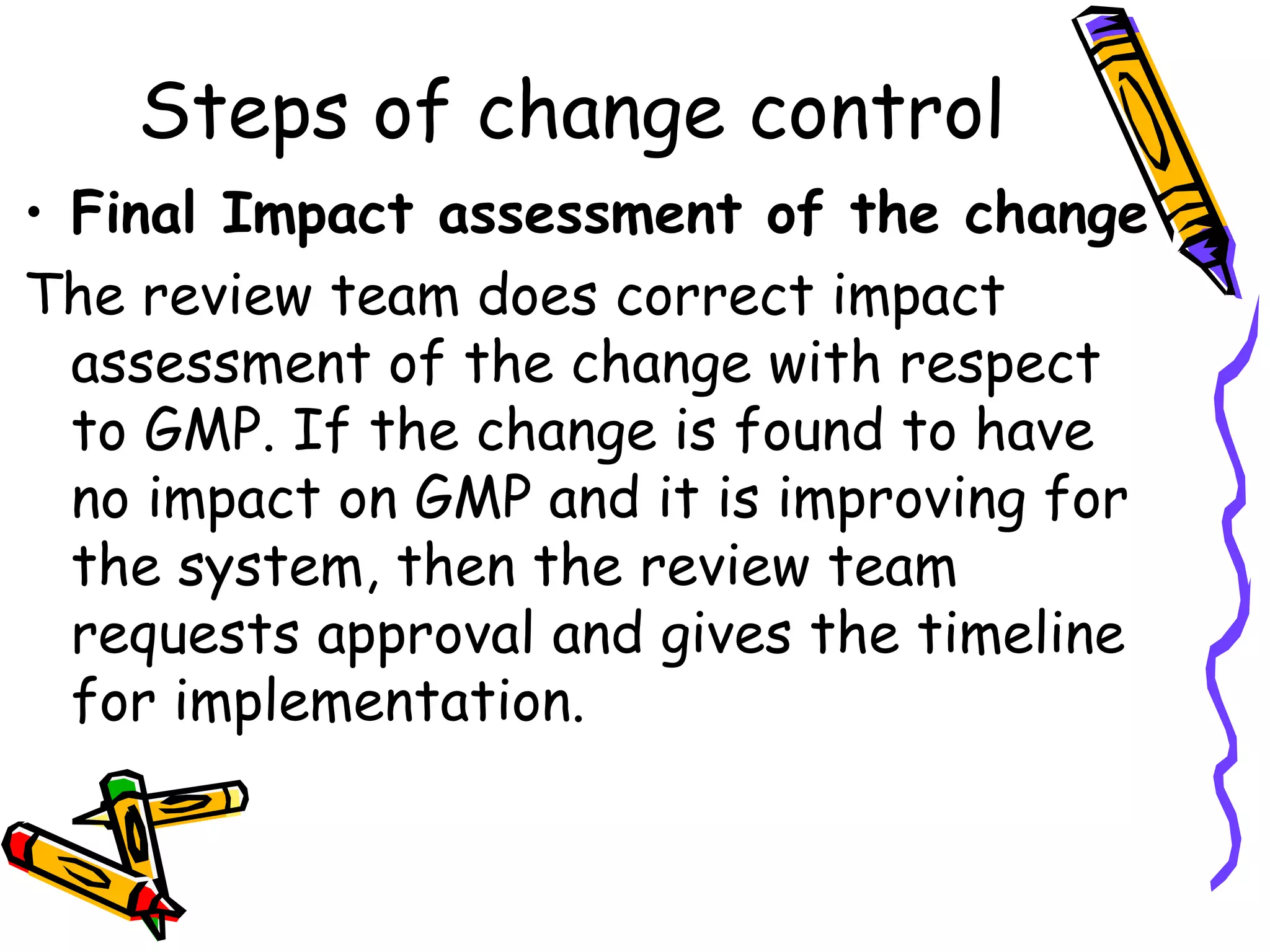 Presentation on-change-control | PPT