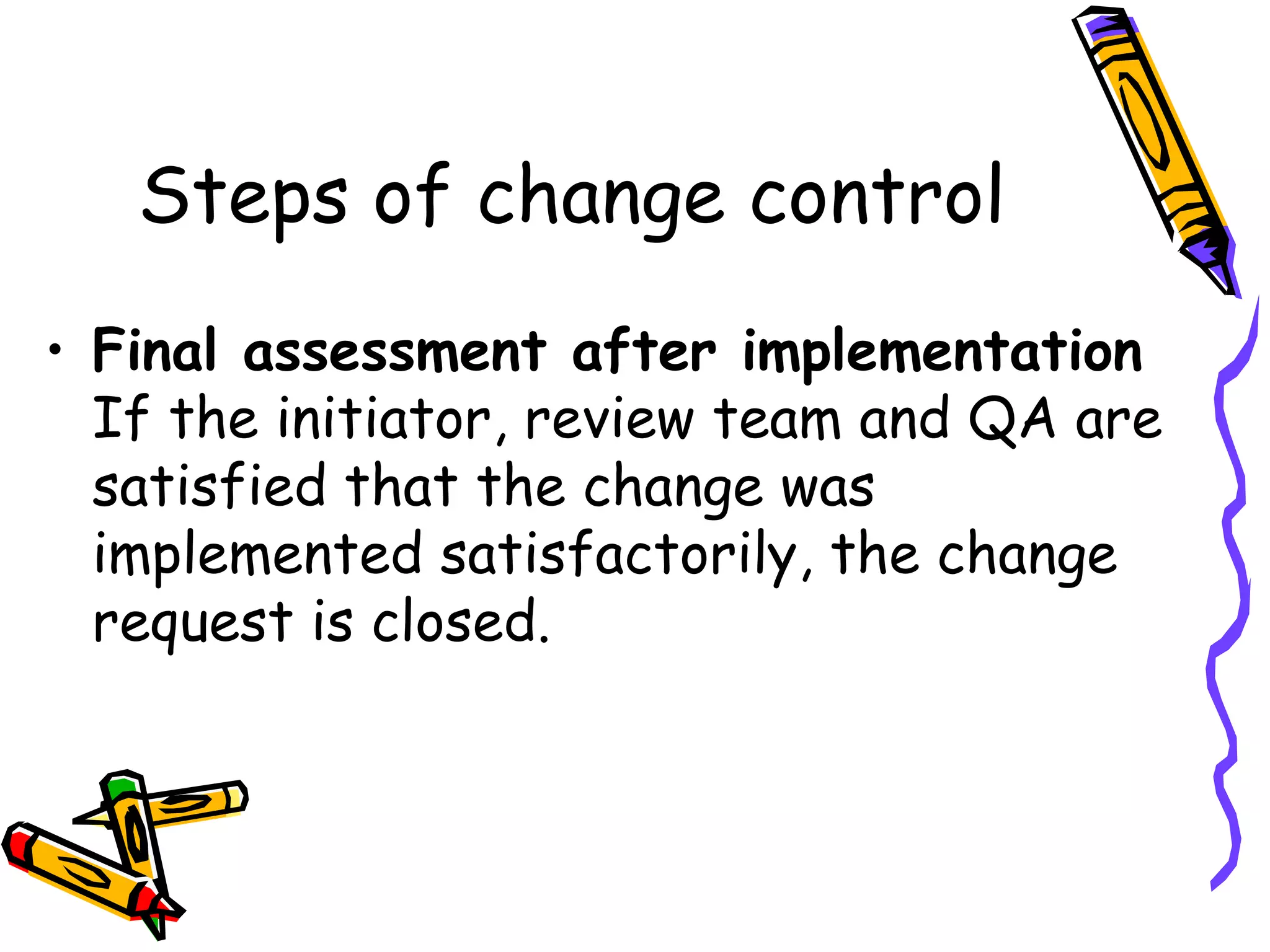 Presentation on-change-control | PPT