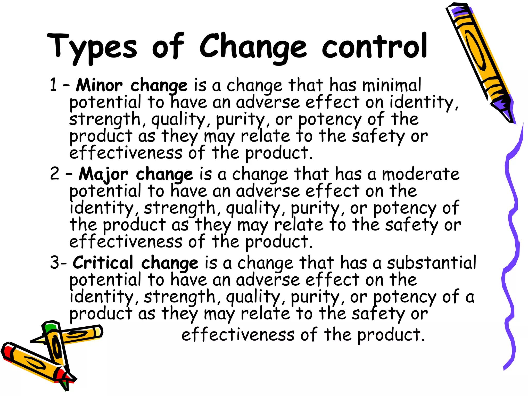 Presentation on-change-control | PPT