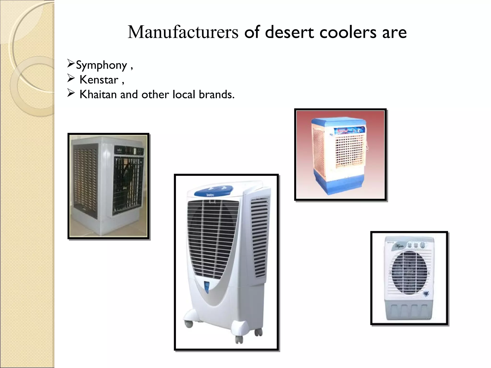 Presentation-on-desert-cooler | PPT