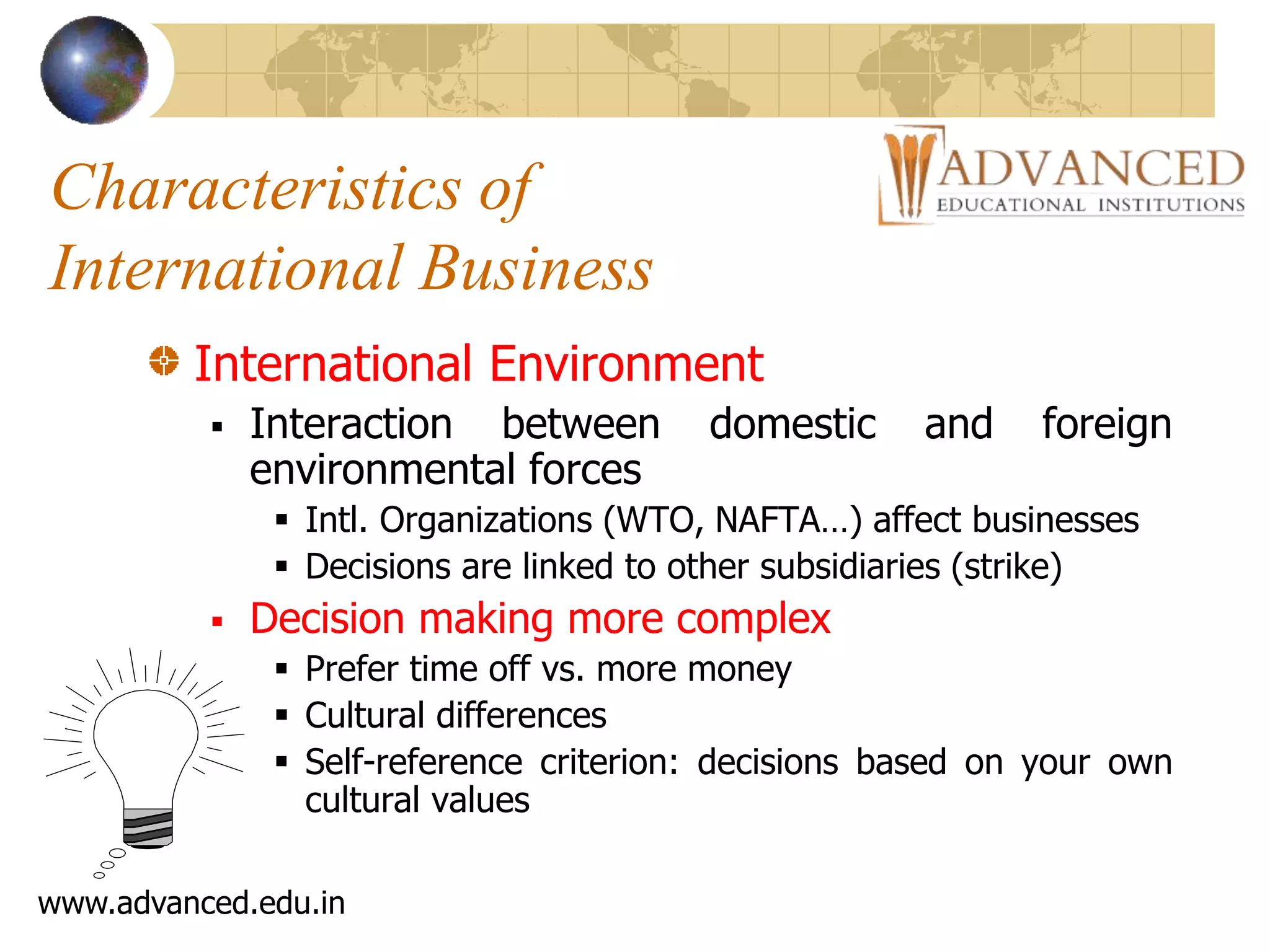 International Business | PPTX