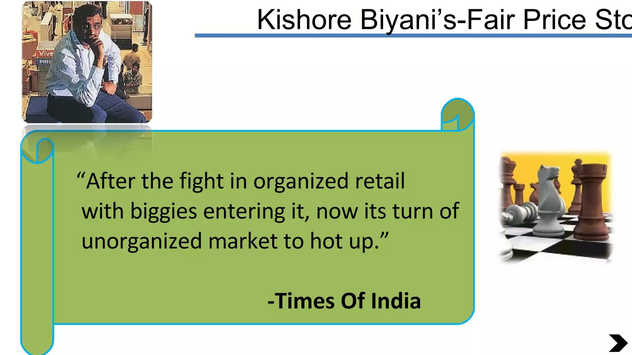 Presentation On Future Of Indian Retail Sector | PPT