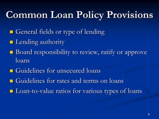 Presentation-on-loan-policies.ppt