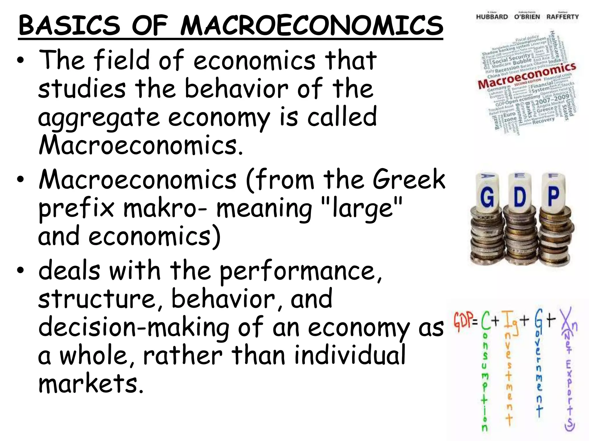 Evolution of Macroeconomics | PPTX