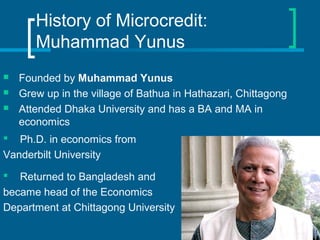 Presentation on-microcredit | PPT