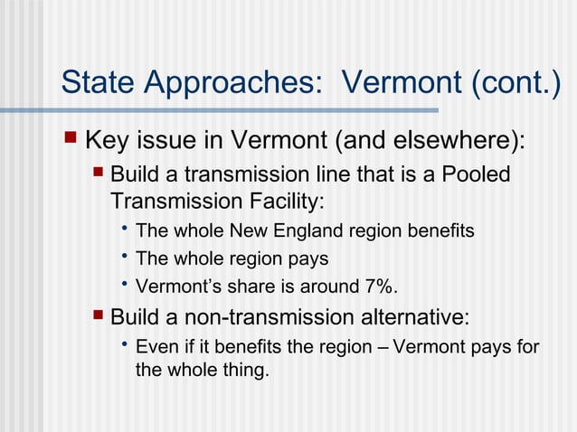 Non-Wires Alternatives to Building Transmission | PPT | Power and ...