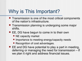 Non-Wires Alternatives to Building Transmission | PPT